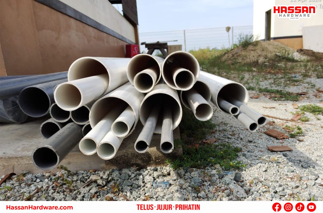 Paip Putih VS Paip Kelabu: Apa Bezanya? Jom Kenal Kelebihan Paip UPVC ...